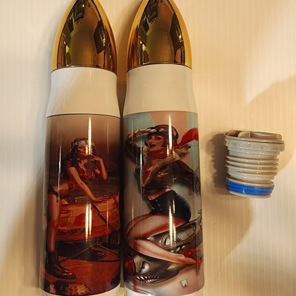 Other | Wwii Pinup Girls Bullet Tumblers | Poshmark